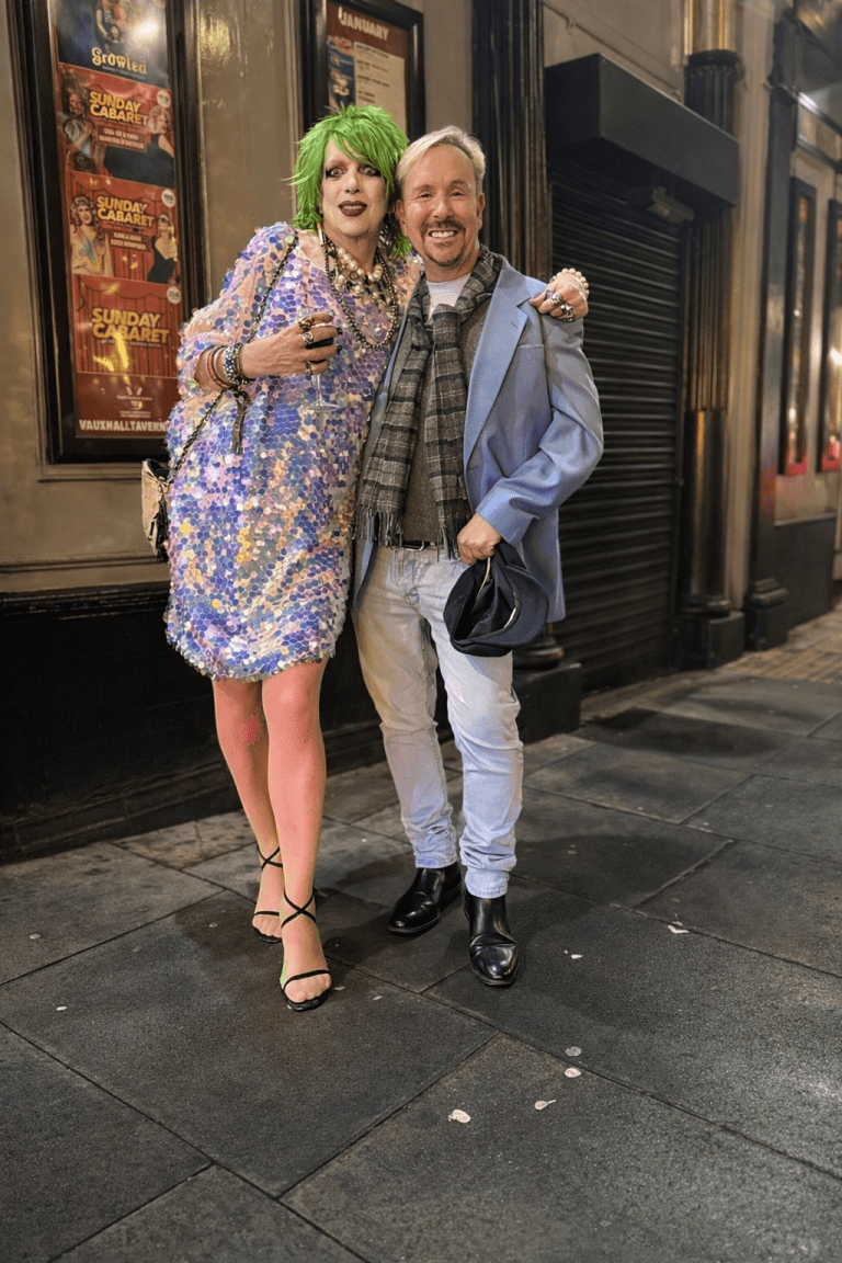 Piluca, Artist, and Steven Smith Take to the Town to See British Icon ...